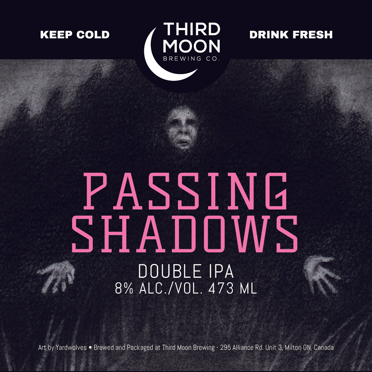 Double IPA - 4-pk of "Passing Shadows" tall cans – Third Moon Brewing