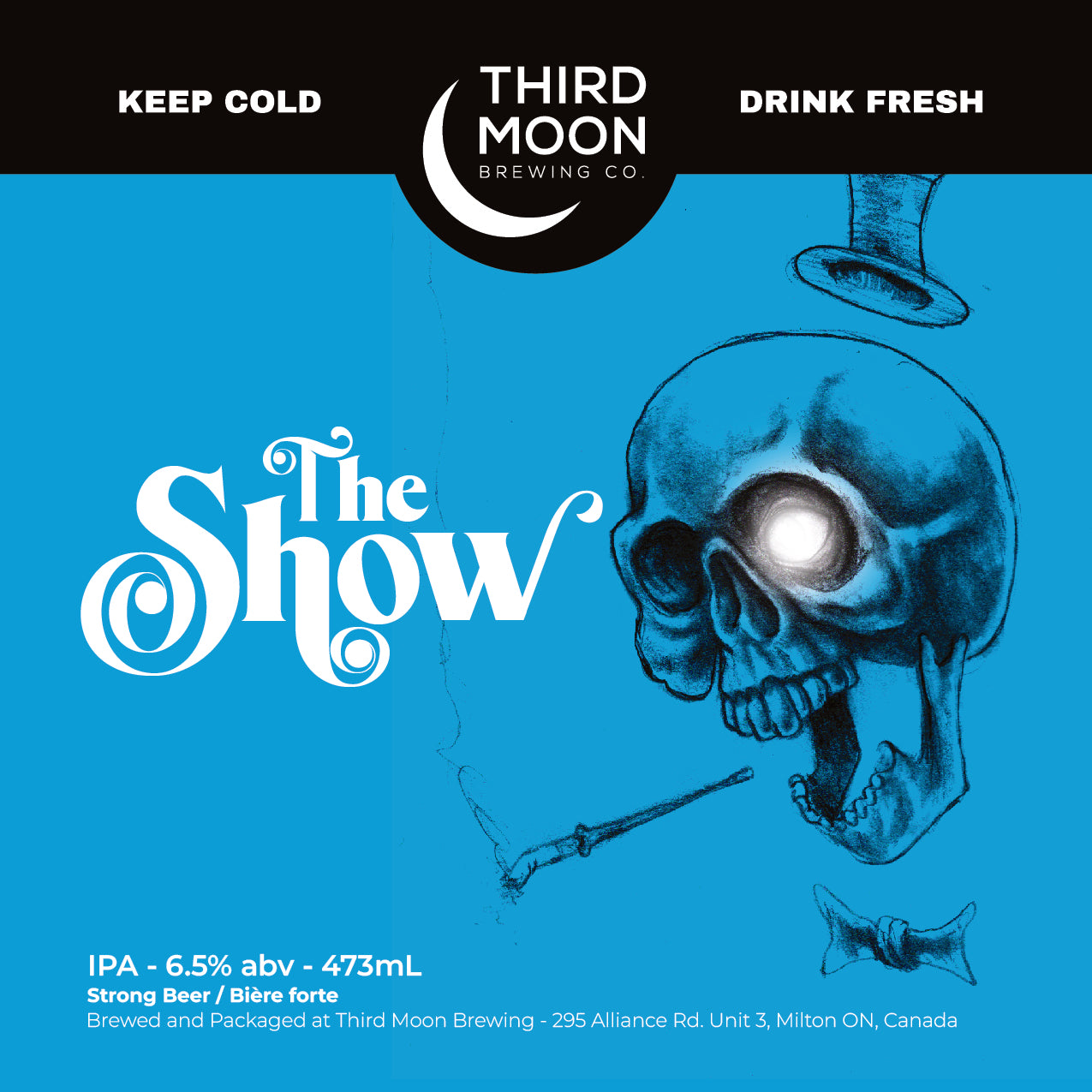 Hazy IPA - 4-pk of "The Show" 473mL cans – Third Moon Brewing