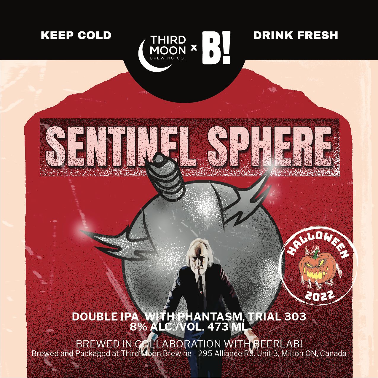 Double IPA - 4-pk of "Sentinel Sphere" tall cans – Third Moon Brewing