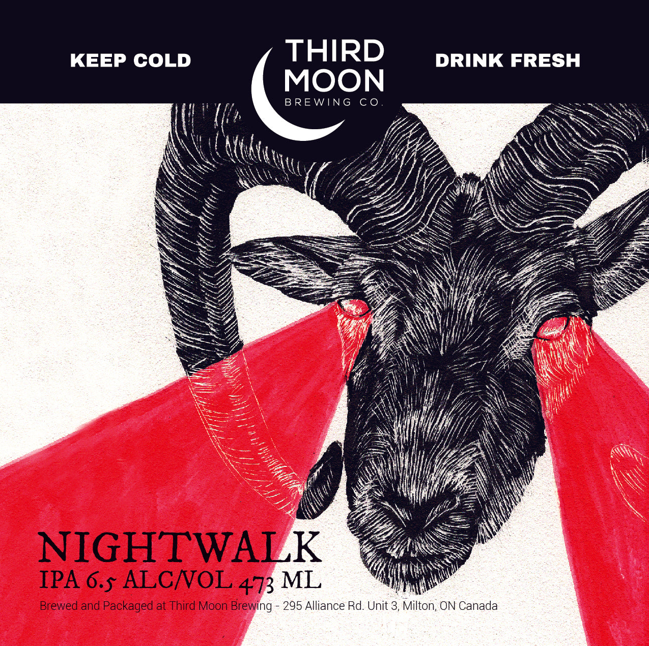 IPA - 4-pk of "Nightwalk" tall cans – Third Moon Brewing